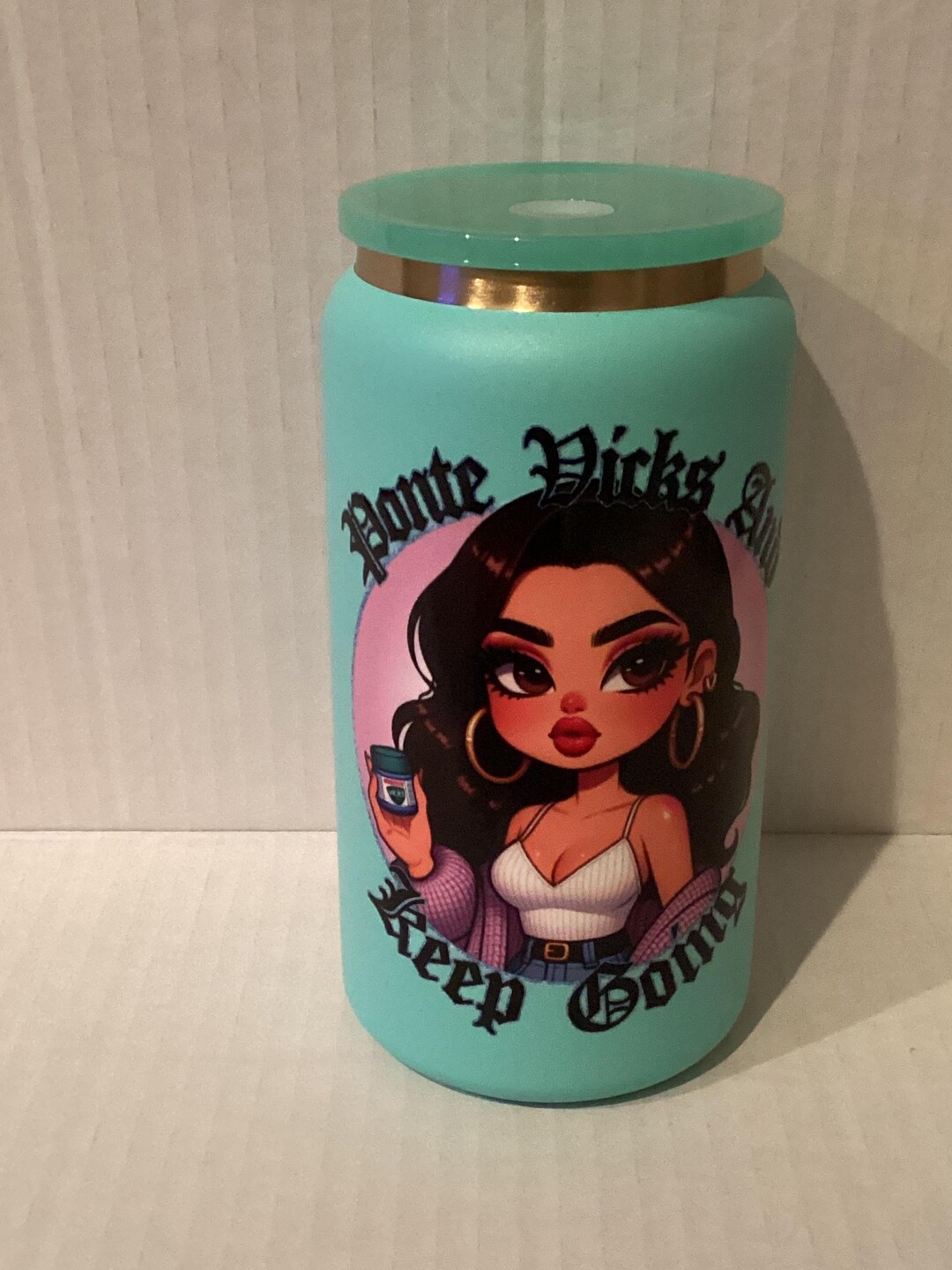 Ponte Vicks 16 Oz Stainless Steel Cup - Etsy