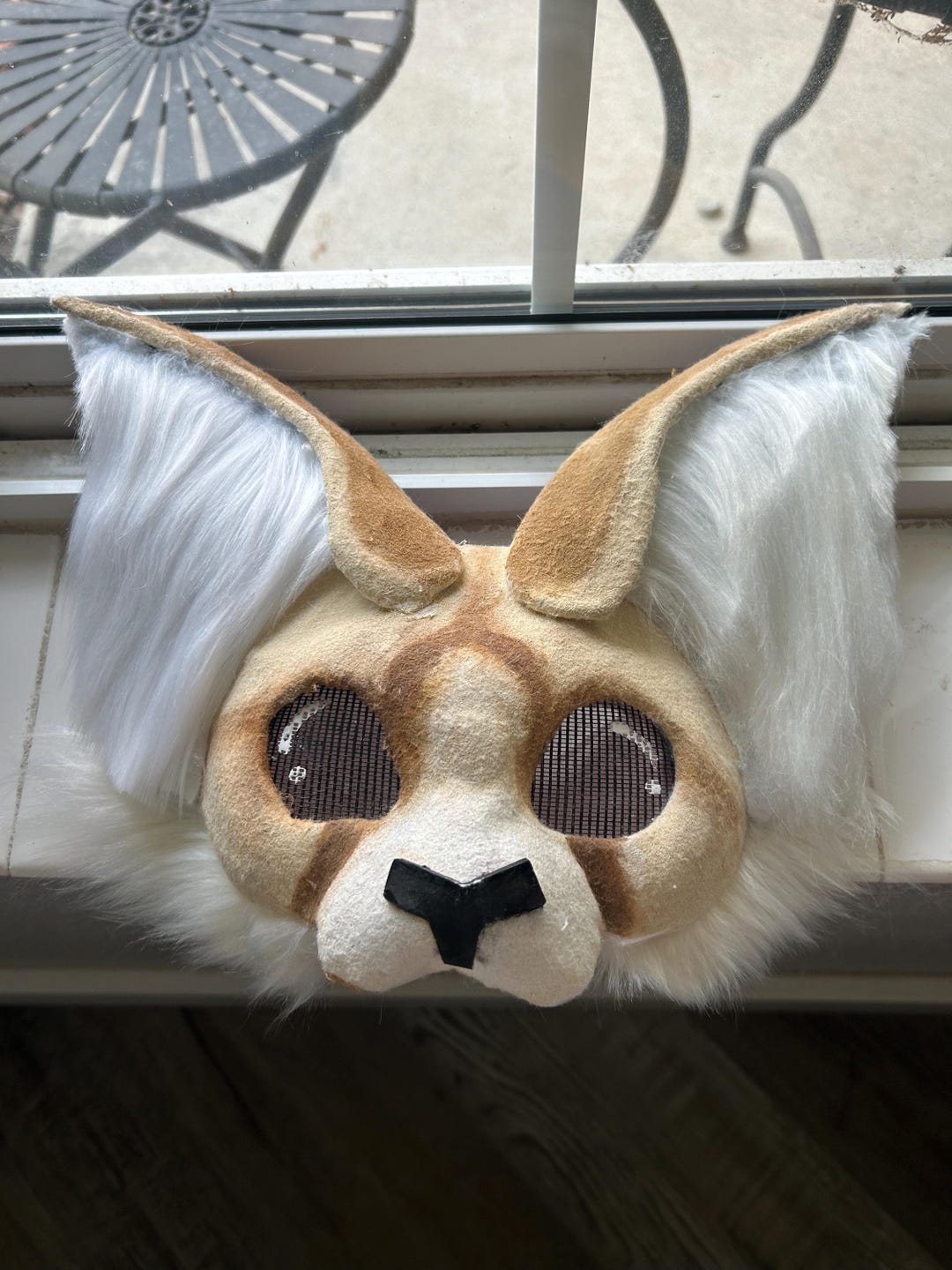 ON HOLD!! DON'T Buy!!!! Fennec Fox Therian Mask/ Fursuit Head/ Cat Mask ...