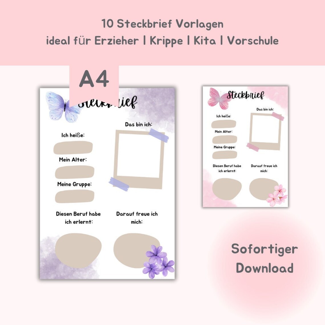 10 Profile Templates | Profile Template for Educators | Educator ...