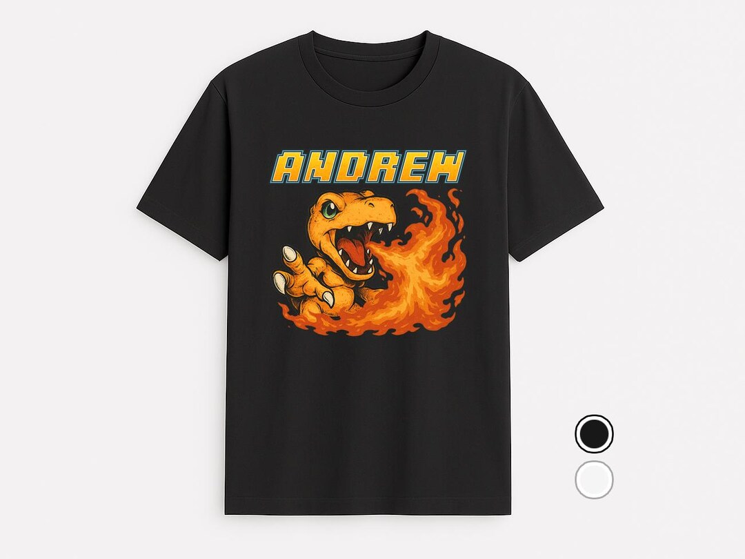 Digi Anime Custom T-shirt - Free Previews (message Us) - Etsy