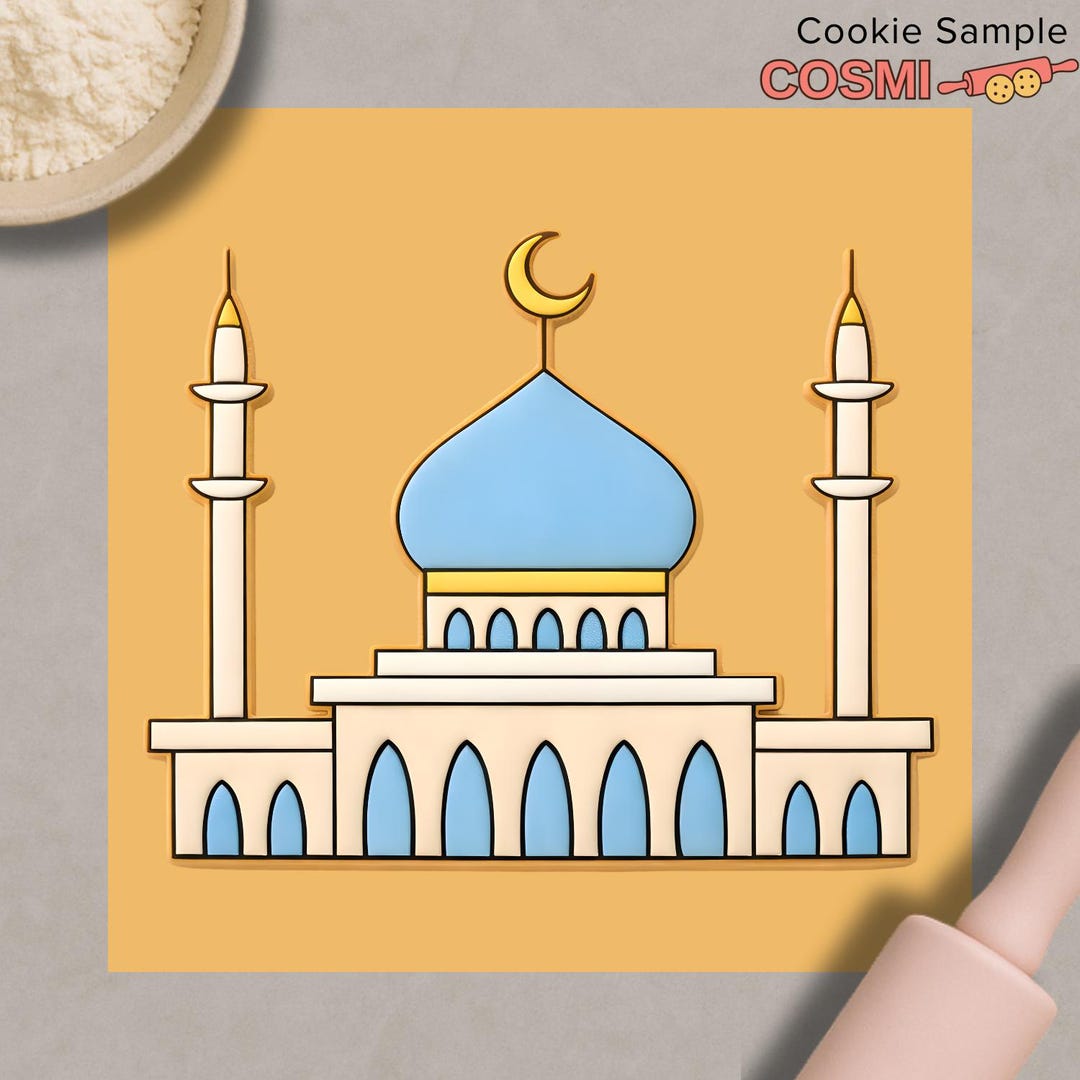 Mosque Cookie Cutter and Embosser | Islamic Architecture, Ramadan and ...