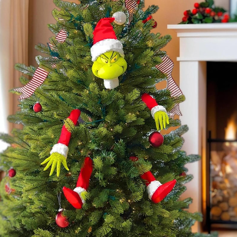 Grinch Tree Toppers - Etsy