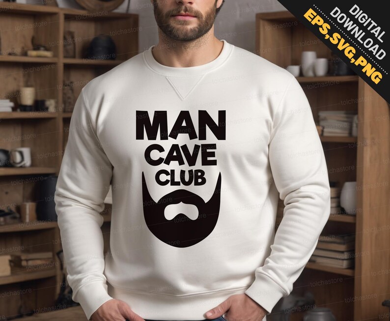 Mancave Svg, Eps, Svg, Png, Digital File, Men Club Svg, for Tshirt ...