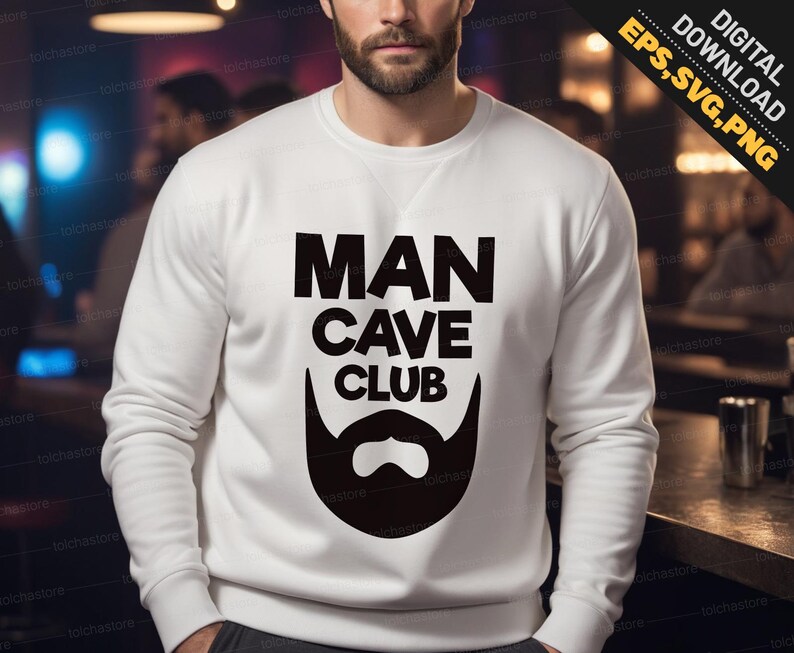 Mancave Svg, Eps, Svg, Png, Digital File, Men Club Svg, for Tshirt ...
