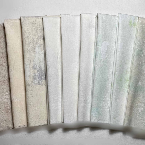 Moda Grunge White Fabric - Etsy
