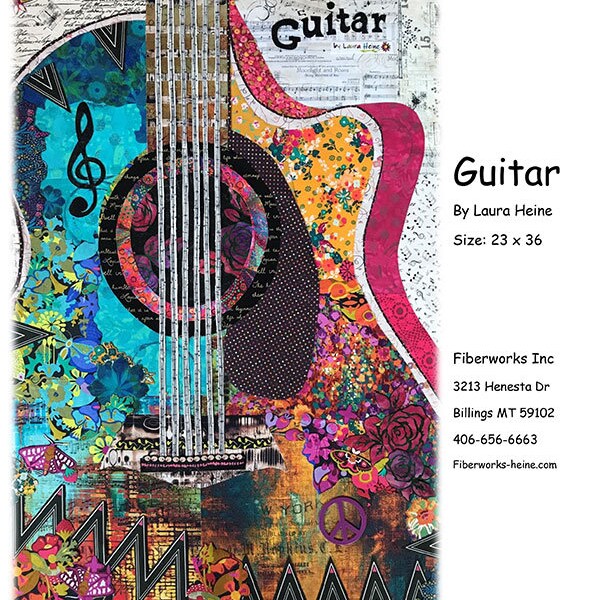 Guitar Quilt Pattern - Etsy