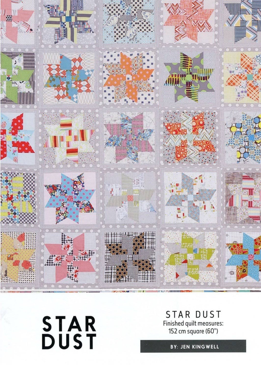 Jen Kingwell Designs Stardust Quilt Pattern - Etsy