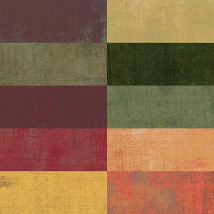Fall Fabrics Moda Fabrics 10 Piece Fall Set 4 Grunge - Etsy
