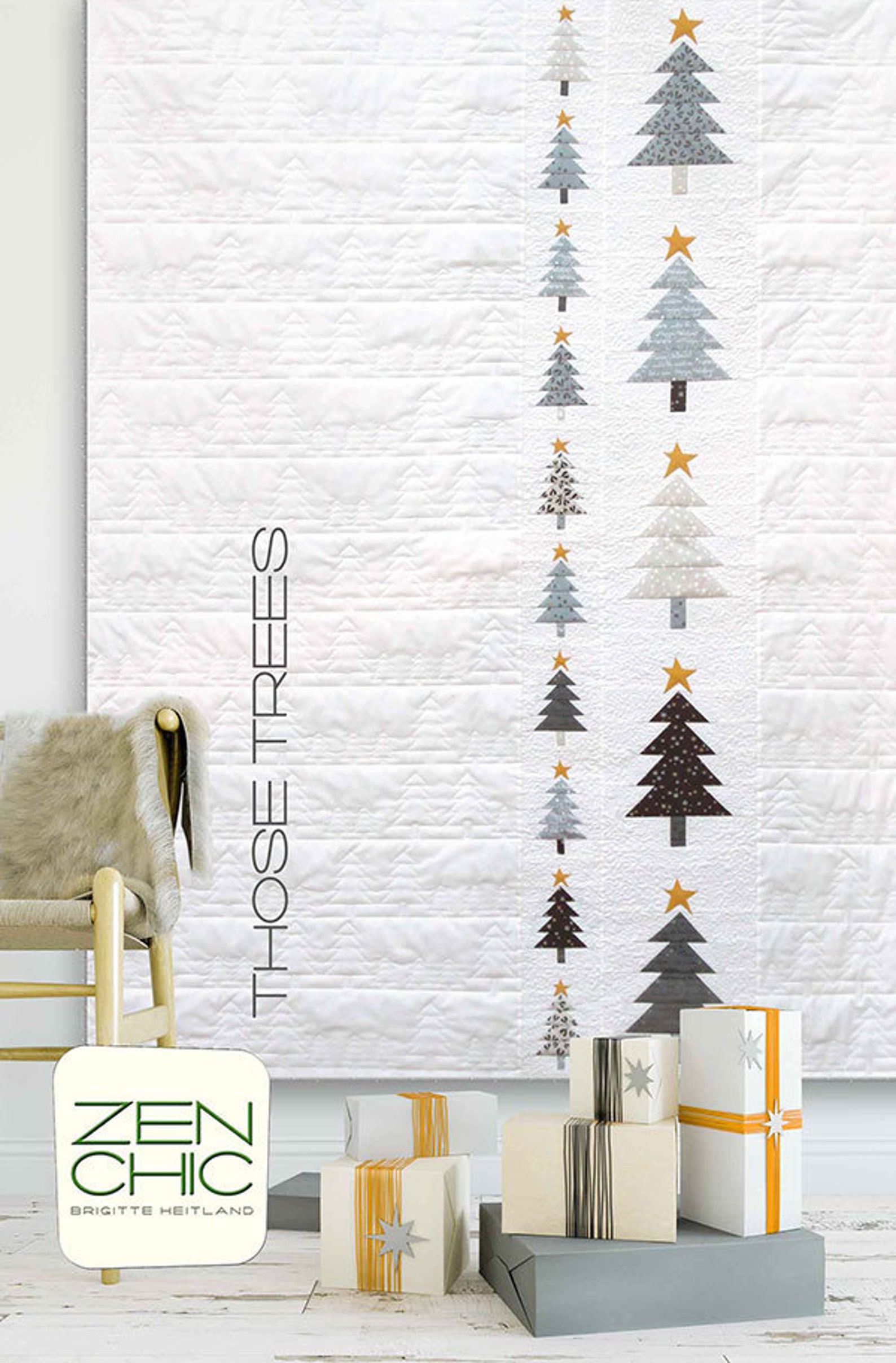 Zen Chic Quilt Pattern Those Trees - Etsy
