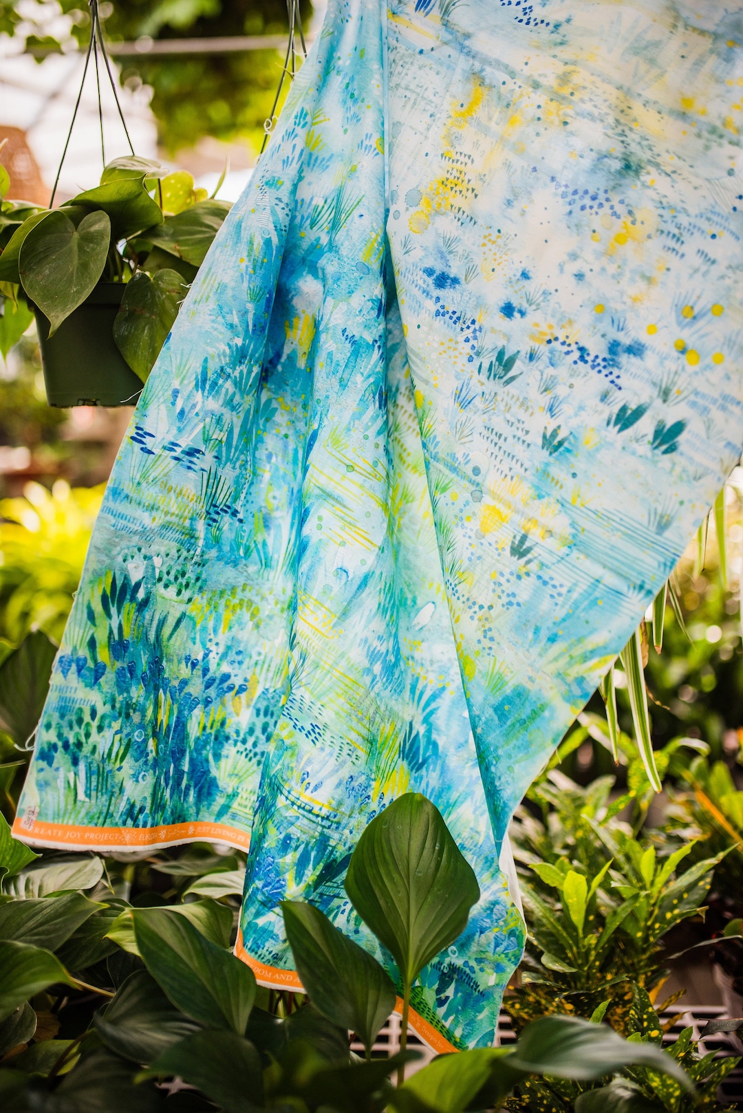 Create Joy Project Eufloria Territory Unknown Panel Ombre Turquoise ...