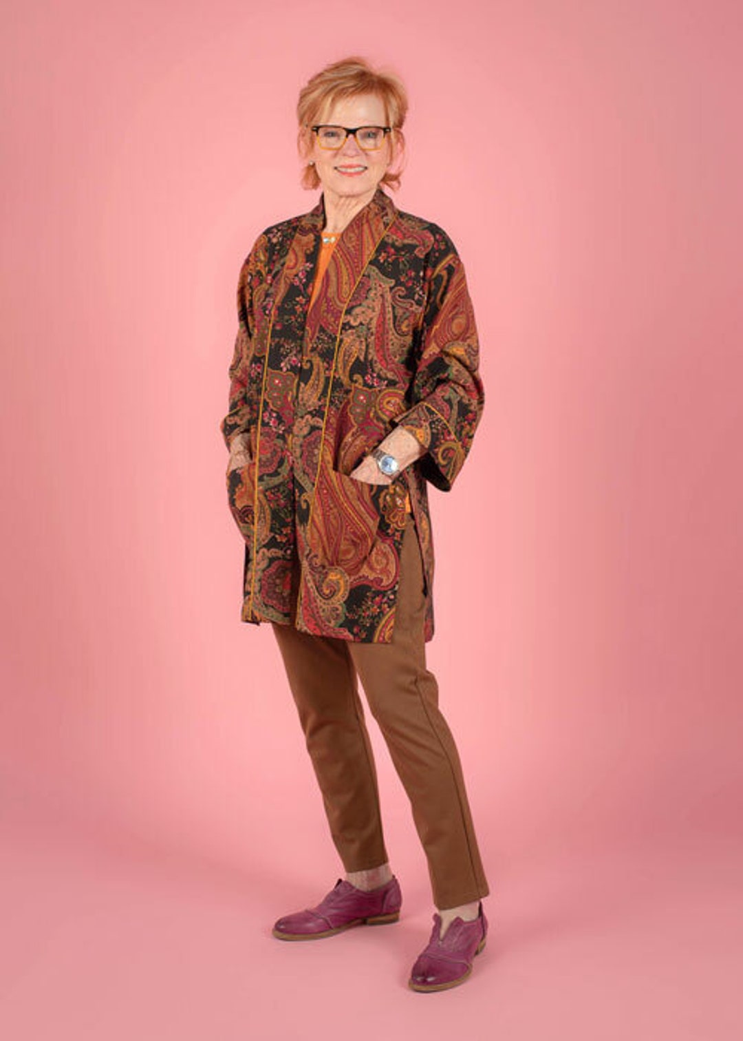 Kimono Pattern the Ikina Two Jacket Paper Pattern the Sewing Workshop ...