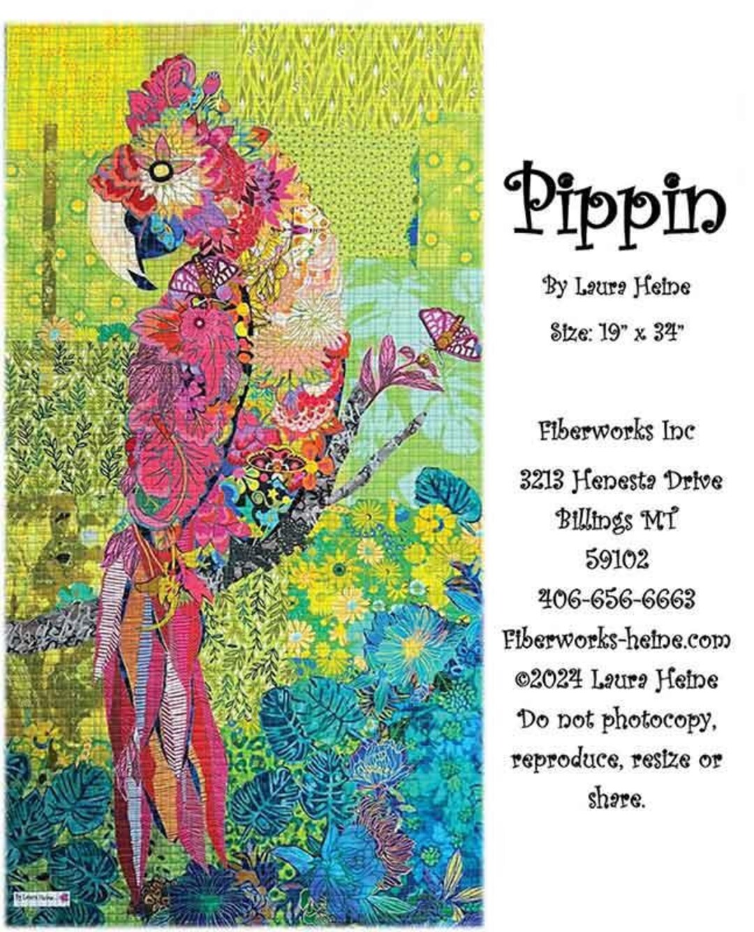 Collage Quilt Pattern Pippin by Laura Heine - Etsy