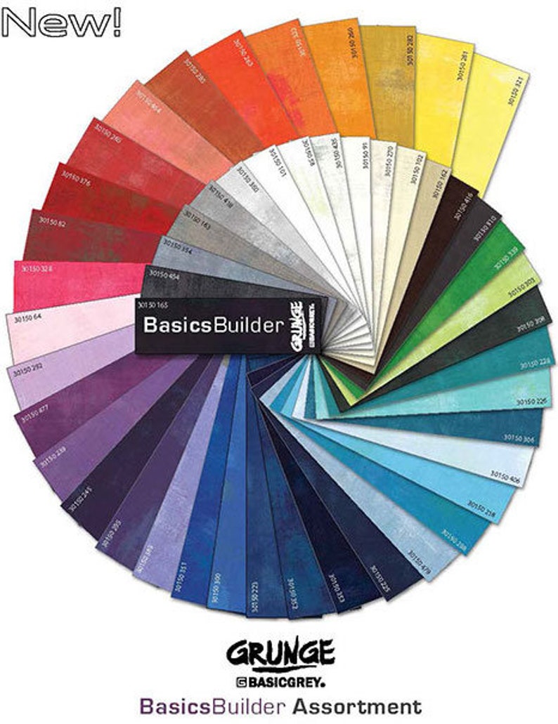 Grunge Basics in Butterscotch 1 Yard by Basic Grey for Moda - Etsy