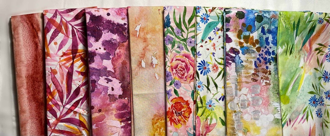 Create Joy Project 8 Piece Fat Quarter Bundle Moda Fabrics - Etsy