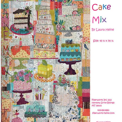 Black Cat Collage Quilt Pattern by Laura Heine - Etsy