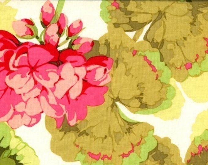 Geranium Fabric in Red by Martha Negley for Rowan Fabrics - Etsy