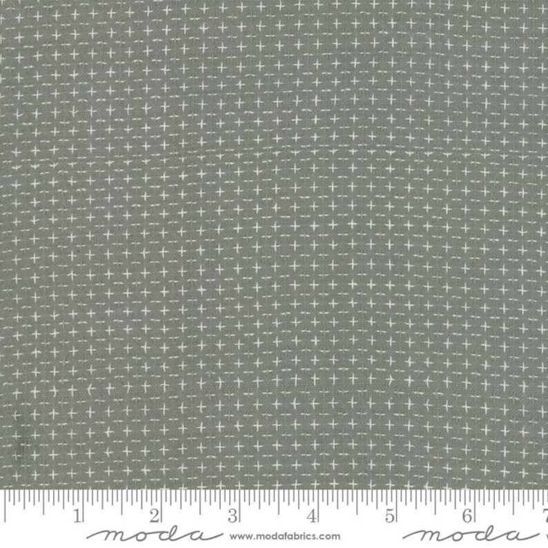 Moda Fabrics Cross Weave in Graphite 1 YARD - Etsy