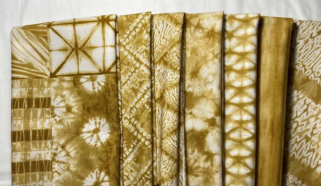 Tochi 7 Stück Half Yard Bundle in Golds Kostenloser Versand von Debbie ...