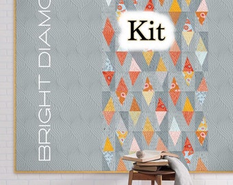 Quilt Kit Throwing by Zen Chic Free Shipping - Etsy
