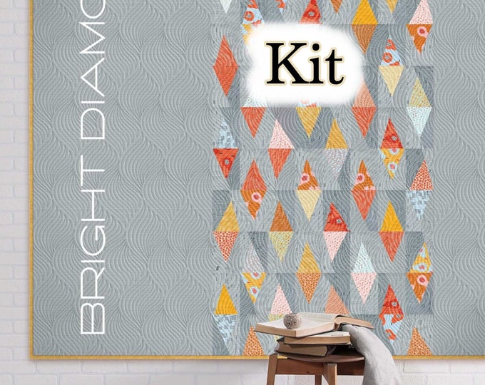 Quilt Kit Throwing by Zen Chic Free Shipping - Etsy