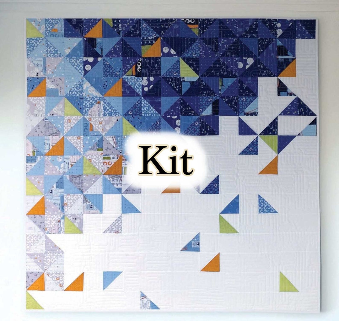 Quilt Kit Throwing by Zen Chic Free Shipping - Etsy