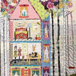 Quilt Studio Quilt Pattern by Laura Heine for Fiberworks - Etsy