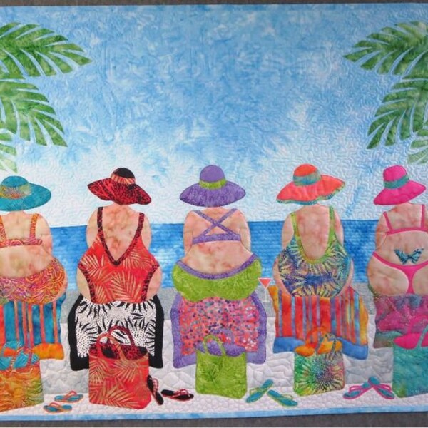 Beach Quilt Pattern - Etsy