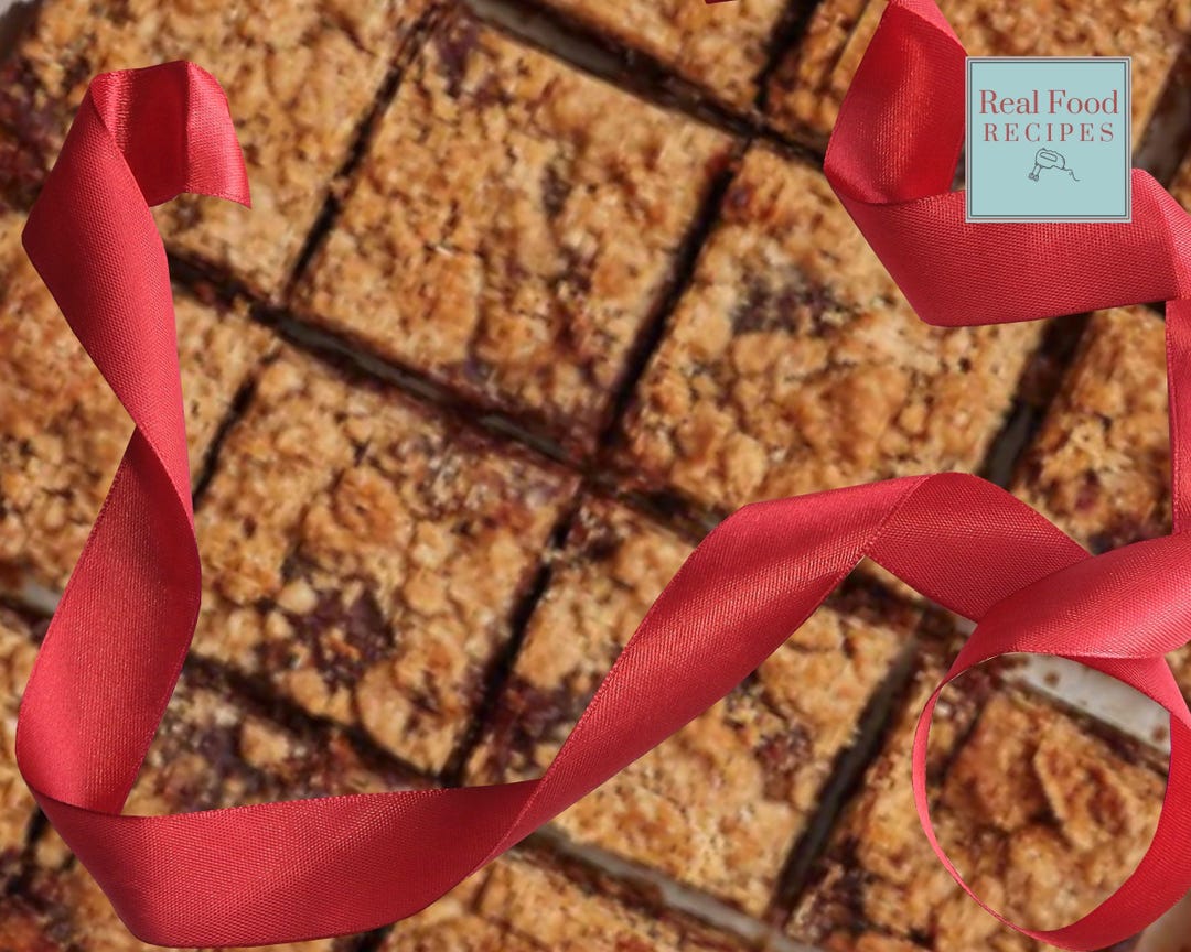 BEST Date Bar Recipe Easy Dessert Instructions Instant Download Make ...