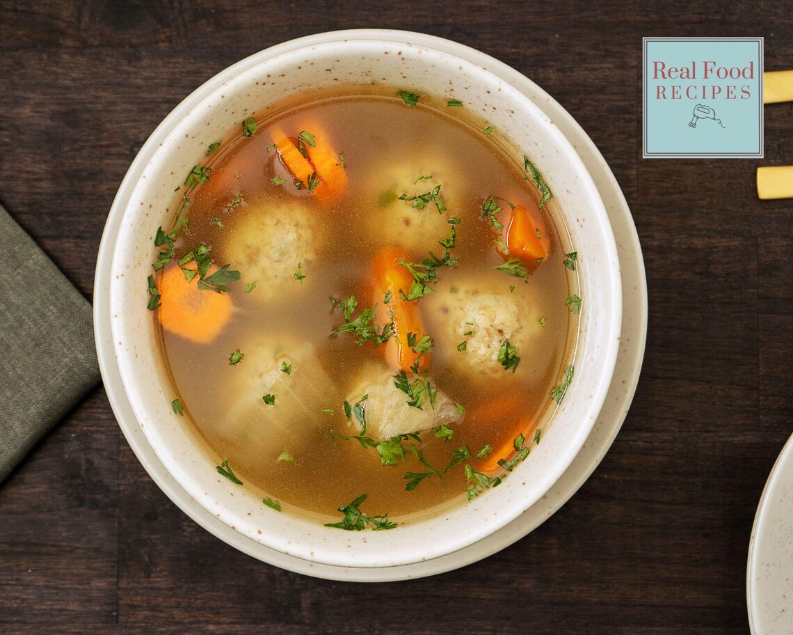 Matzo Ball and Chicken Soup Recipe Perfect for Friday Night Dinner ...