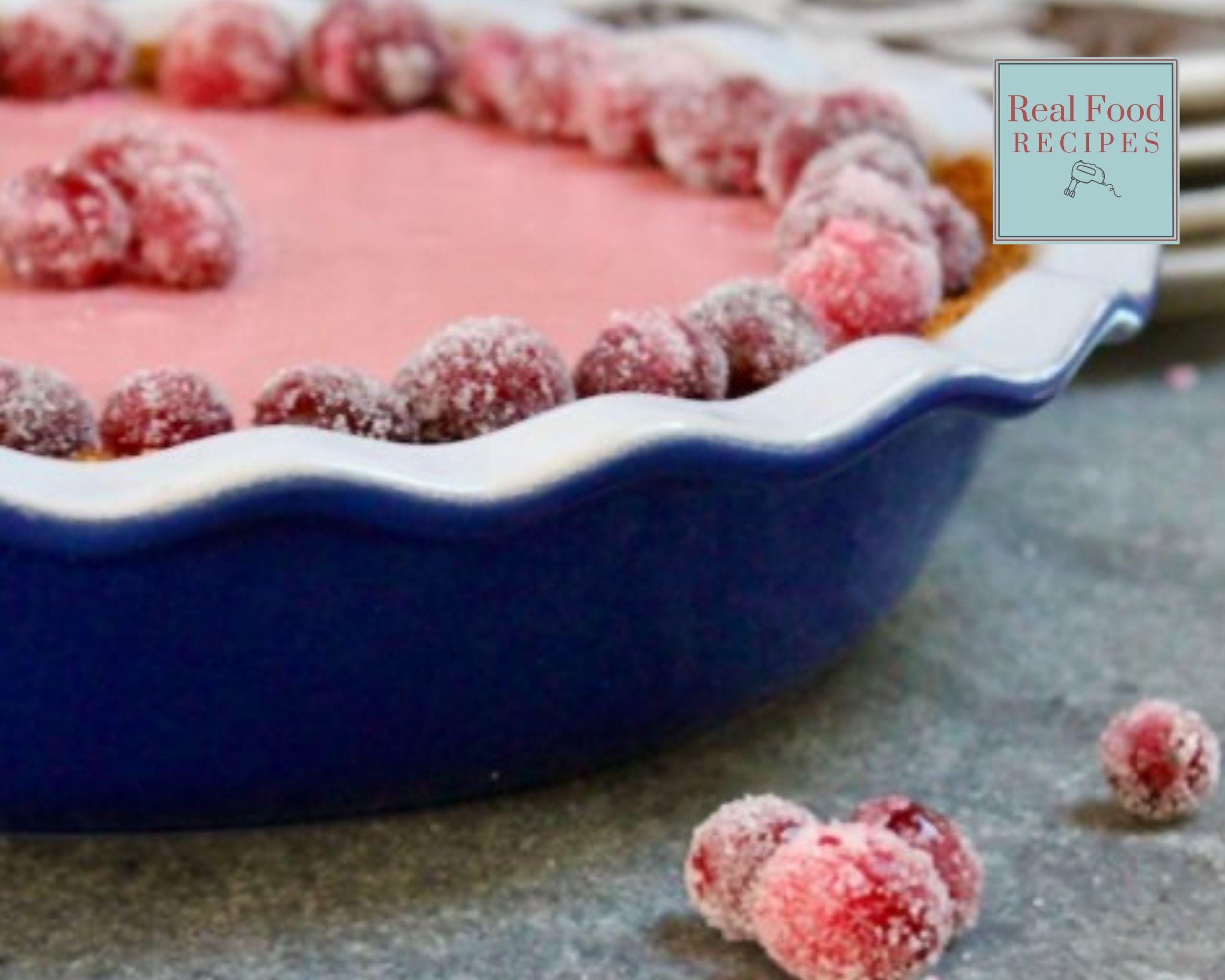 EASY Raspberry Chiffon Pie Recipe Nobake Dessert Instructions Instant ...