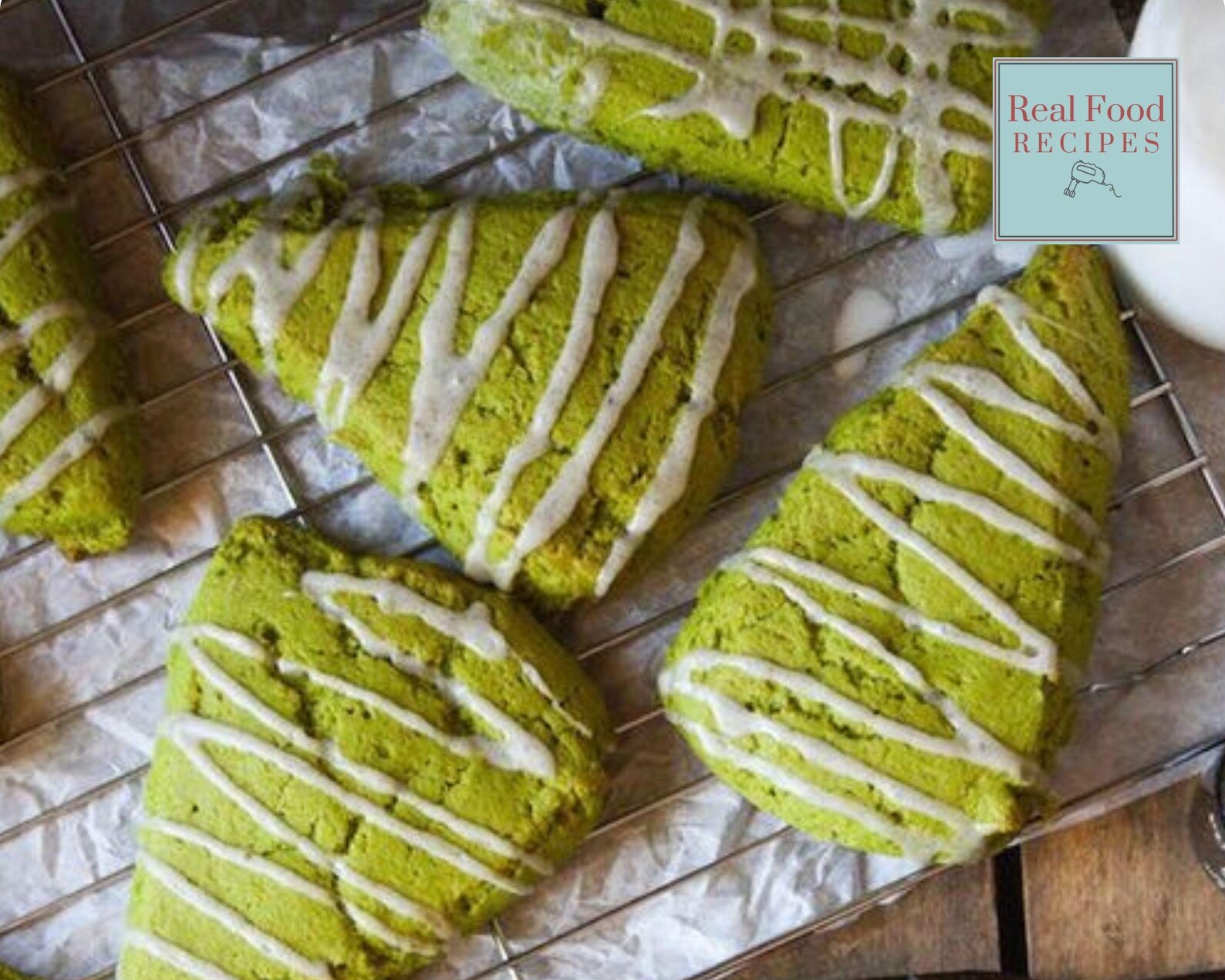 Glazed Matcha Scones With White Chocolate Recipe Best Afternoon Tea ...