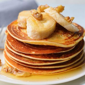 Fluffy Pancakes Recipe From Scratch Healthy Breakfast Easy Instructions ...