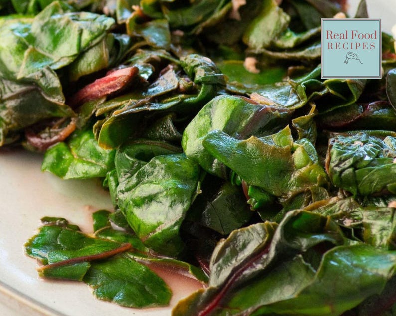 Spiced Sauteed Swiss Chard Recipe Vegetarian Side Dish Digital Download ...