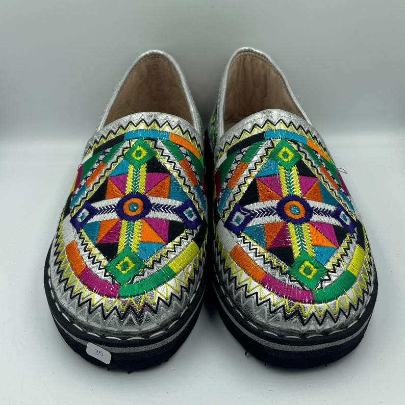 Leather Moroccan Mocassin, Berber Mocassin for Women With Three Colors ...