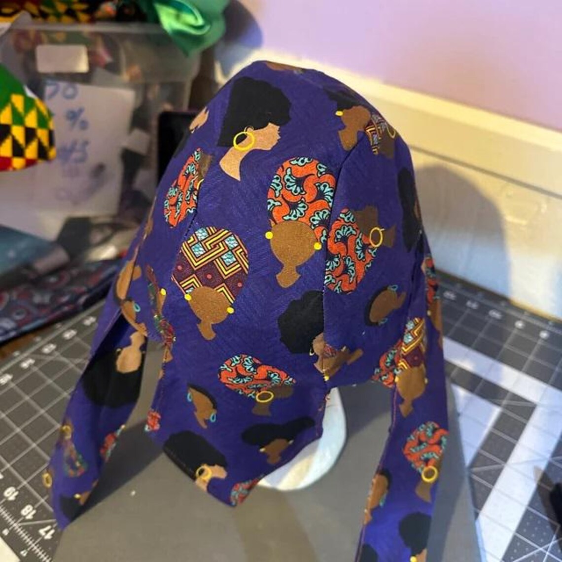 Easy Durag Sewing Pattern - Scrub Cap, Bandana, Chemo Hat, Skullcap ...