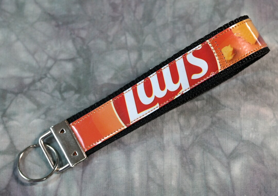 Wristlet Keychain From Recycled Lay's Cheddar & Sour Cream - Etsy
