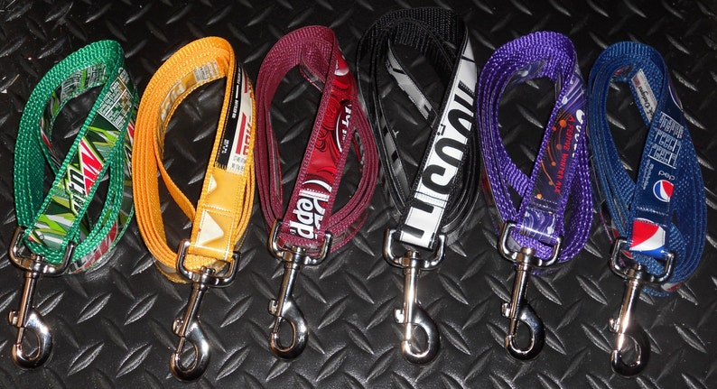 Dog Leash From Recycled House Wine Labels - Etsy