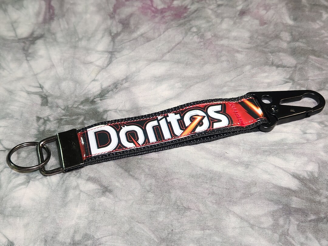 Carabiner Keychain From Recycled Doritos Nacho Cheese Chip Bags - Etsy