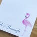 Flamingo Notepad | Let's Flamingle Notepad - Etsy
