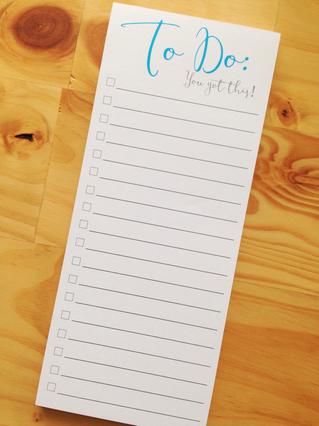 To Do Notepad | Custom Notepad | to Do List | Notepad Gifts - Etsy