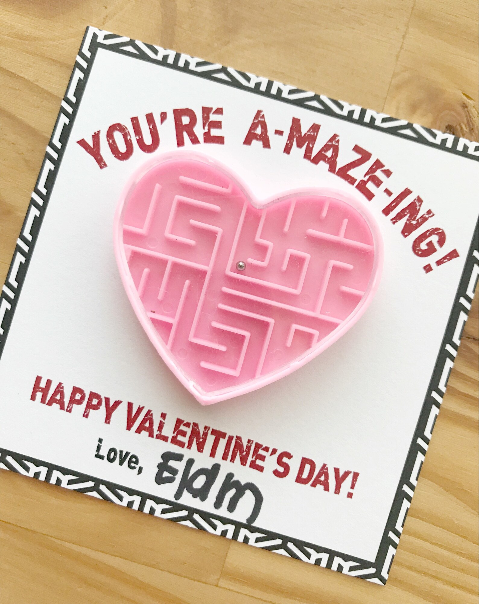 You're Amazing Valentine Kids Maze Valentine Cards | Etsy