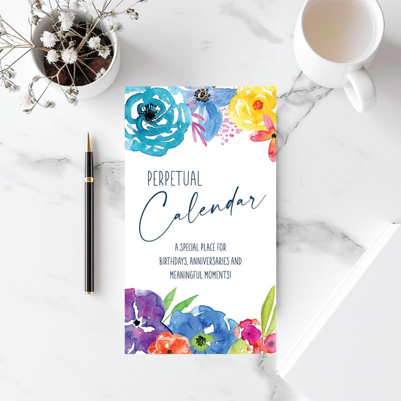 Perpetual Calendar - Etsy