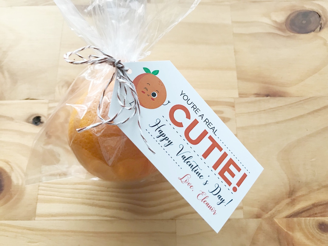 You're a Real Cutie Valentine Cards | Kids Valentine's Day Tags ...