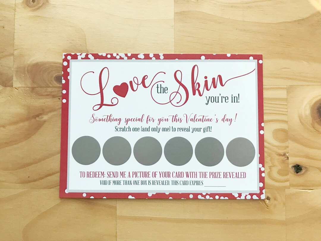 Valentine's Scratch off Cards - Digital Version | Thank You Cards ...