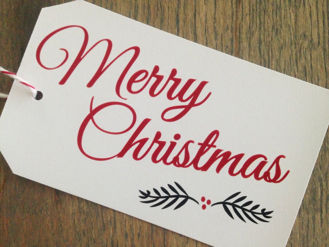 Gift Tags / Christmas Tags / Holiday Tags / Christmas Gift - Etsy
