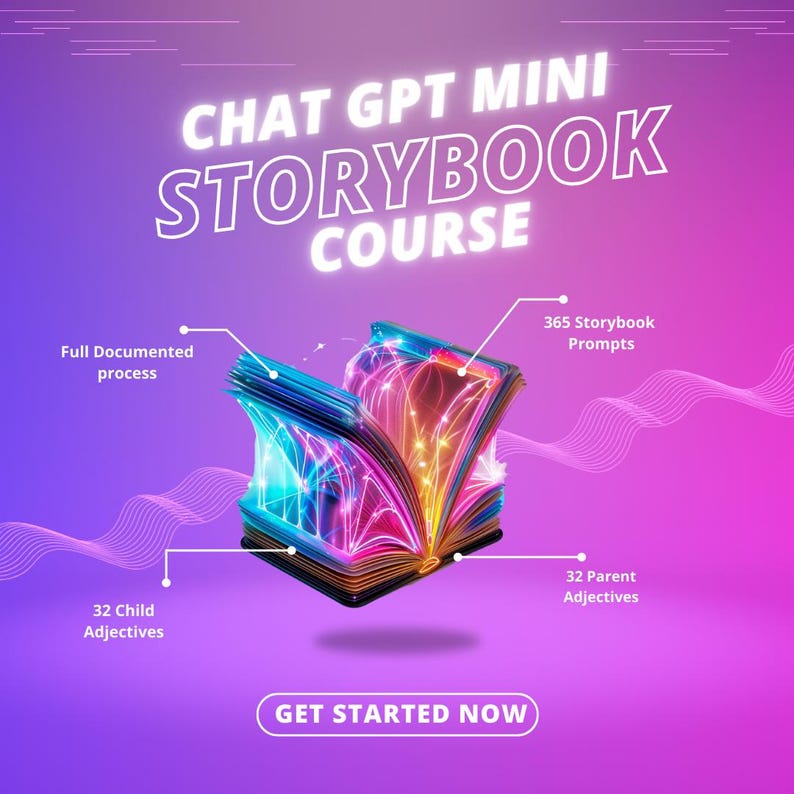 Chatgpt Storybook Creation Mini Course - Etsy