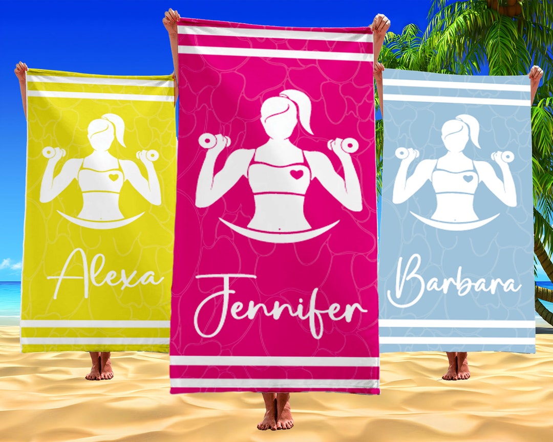 Custom Fitness Towels, Christmas Gift, Training Towels, Exercise ...
