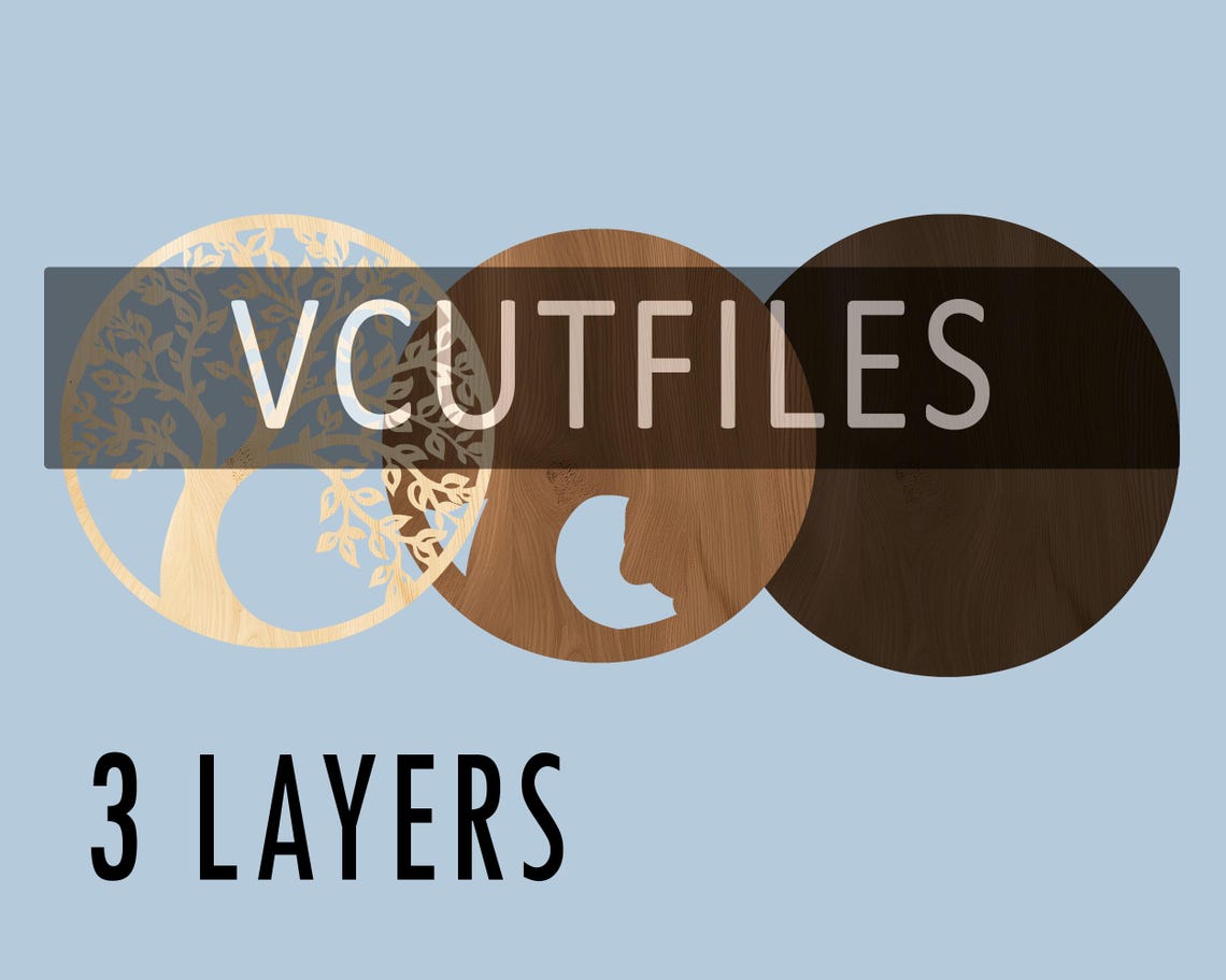 Multilayer Tree of Life SVG – Laser Cut File, Glowforge - Etsy