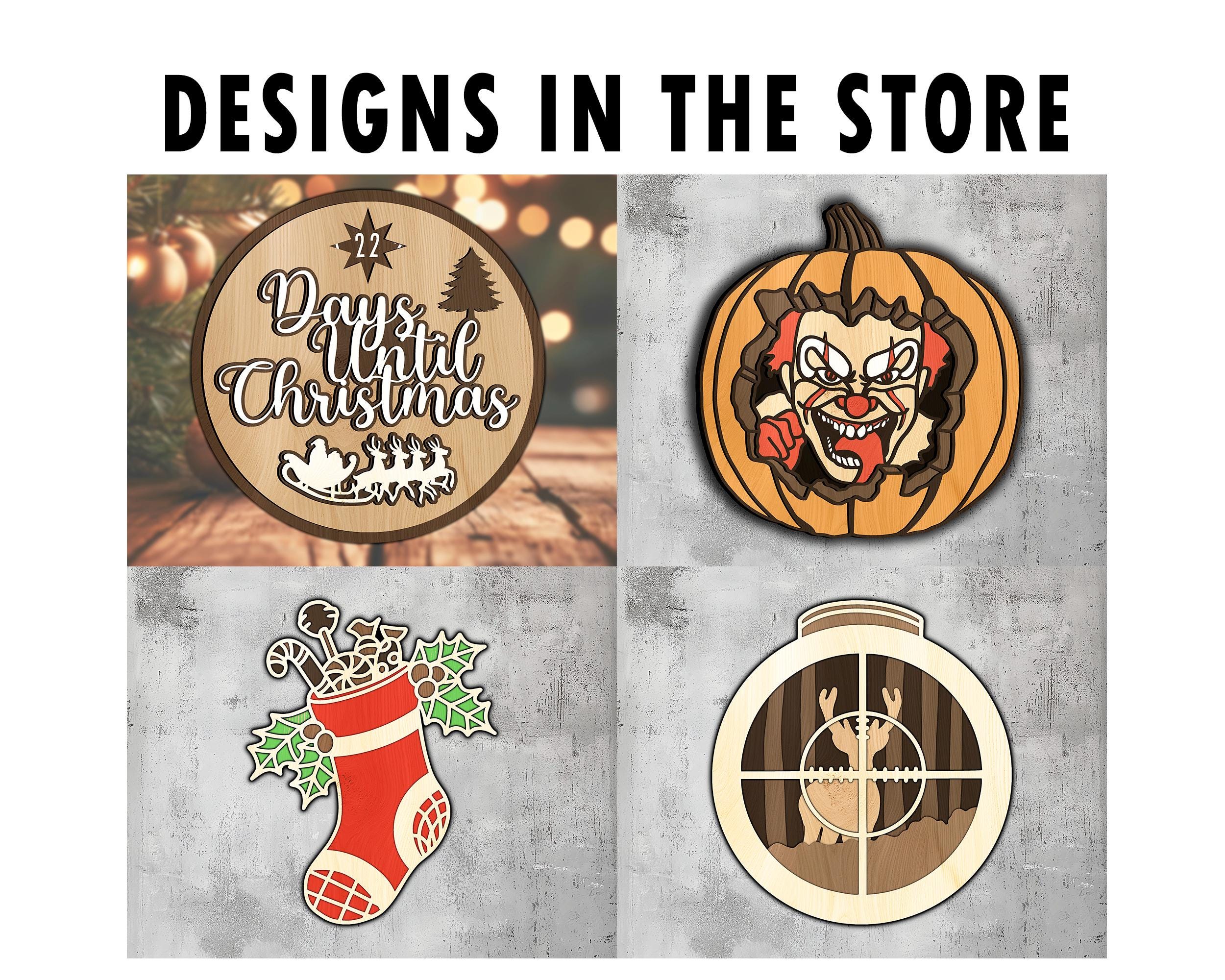 116- Multilayer Cow Sign | 3d Wall Art | Svg Dxf Png Eps | 3d Wood ...