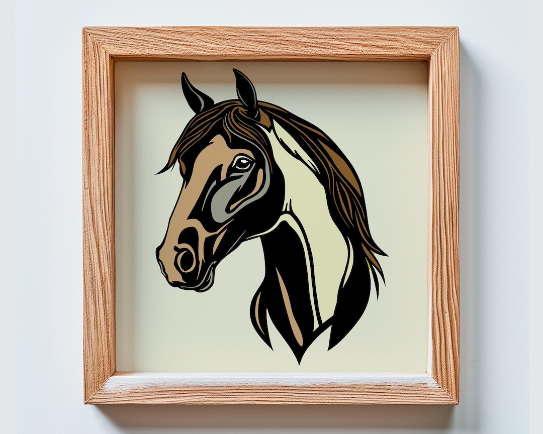3D Layered Horse SVG – Laser Cut Files, Cricut, CNC (digital Download ...